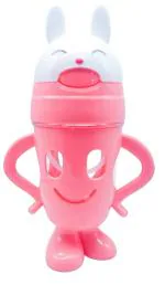 Buy Te Quiti Pink Plastic Leakproof Durable BPA Free Non-Toxic Baby Sipper With Straw 200ml ...