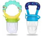 Buy Chinmay Kids New Born Baby Pacifier With Rattle Handle Silicone ...