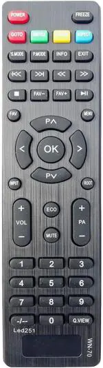 Buy Xpecial Remote Controller for Weston Smart LED TV (Black) Online at ...