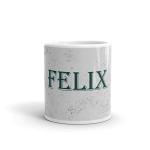 Buy Rish Felix Printed Multicolor Ceramic Coffee Mug, 350 Ml Online at ...