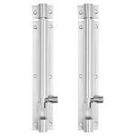 Buy Atlantic Plain Aluminium Tower Bolt 24 inch, S.S. Finish, Pack of 2 ...