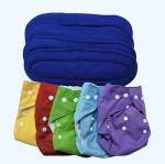 Buy Maalove Adjustable Washable Reusable Baby Cloth Diapers with Free ...