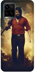 Buy Zepboom Vivo T1X, V2143 Multicolor Plastic Yash Kgf Printed Dual ...