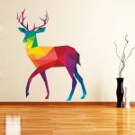Buy Decor Villa Dear Wall Sticker & Decal (PVC Vinyl,Size-58 Cm X 43 Cm ...