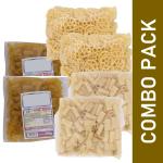 Buy Atish Papad Combo of Wheel Papad, Color Gold Finger, and Sago ...