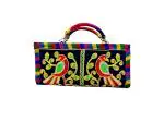 Buy RAJASTHANI HAAT AND CRAFT Multicolored Peacock Design Kuchi Potli ...