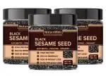 Buy Vedarth Pack of 3 Organic Black Sesame Seed / Kale Till Healthy ...