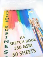 Buy KRASHTIC A4 Sketch Book Smooth White Paper For Drawing,Sketching,Water Drawing Pack of 1 ...