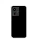 Buy Casotec Solid Black Design Printed Silicon Soft TPU Back Case Cover ...