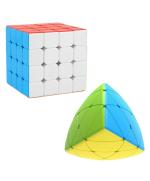 Buy CrackaDeal Plastic Cube Combo Set of 4X4 & Mastermorphix High Speed ...