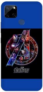 Buy GOLDALPHA Multicolor Plastic Back Cover For Realme C25 Online at ...