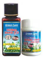 Buy Gold Merry Oil Herbal Band Oil And Powder (50 ml and 50gm) Online ...