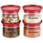 Buy SOLOMON - quality product for your lifestyle Red Plastic Round ...