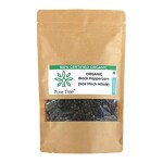 Buy Pure Tree Certified Organic Black Peppercorn Whole| 400 gm| Kali ...