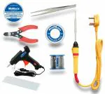Buy Walkers Basic Bundle Electric 25W Soldering Iron Machine Tool Kit ...