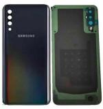 Buy Imbi Black Carbon Fiber Back Panel For Back Door Samsung A50 Online ...