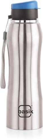 Buy Basik Blue Steel Water Bottle Sipper, 950 Ml Online at Best Prices in India - JioMart.