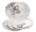 Buy Mehul Melamine Half Plates Set, Snack Plates, Side Plates, Quarter ...