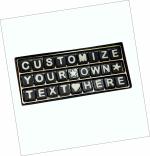 Buy Chocolate Venue 3 Line Message with 27 Alphabets Online at Best ...