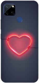 Buy GOLDALPHA Red, Grey Plastic Back Cover For Realme C25 Online at ...