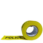 Buy SINGHAL Police Line Do Not Cross Barricade Tape Roll - 3 Inch x 300 Meter - High Visibility ...