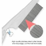 Buy THE DDS STORE Flea lice Removal Grooming Comb for Cats, Dogs ...