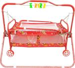 Buy Confiado Red Metal Cradle |BASSINET|BASINET|CRADLE|BABY BASSINET ...