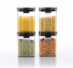 Buy Cerinox Plstic Squre Shpe Continer Esy Flow Cerel Dispenser Storge ...