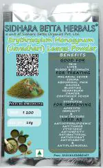 Buy Sidhara Betta Herbals Erythroxylum Monogynum (Javadhari) Leaves ...