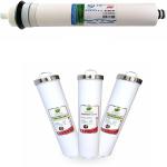 Buy Pireti-Aqua Polypropylene Water Purifier Filter Set And 80 Gpd ...
