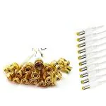 Buy Parmar Enterprises Combo Pack of 10 Pcs BNC Connector with Copper ...