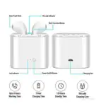 Buy JAMMY ZONES I7 TWS Ear Buds Wireless Bluetooth Headset Earphoones ...