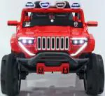 Buy Wishmaster Red Fiber Electric Rideons Jeep Kids Thar Jeep - Blue ...