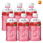 Buy MOGU MOGU Strawberry Juice 25% with Nata De Coco 300 ml - Pack of 6 Online at Best Prices in ...