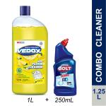 Buy Vedox Floor Surface Cleaner 1L & Toilet Cleaner 250ml Online at ...