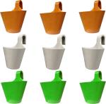 Buy TechHark Design Hanging Euro Basket Planters Indoor Outdoor Hanging ...