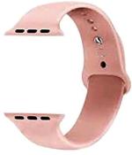 Buy Black Lovies Pink Stainless Steel, Silicon Smart Watch Strap For ...