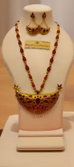 Buy MAYURI'Z COLLECTION_Assamese Traditional Junberi/Joonberi Necklace ...
