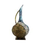 Buy Handicrafts Paradise Handmade Antique Multi Texture Surahi ...