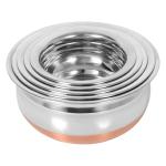 Buy Redific Stainless Steel Copper Bottom Handi Urli), Cookware Set of ...