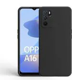 Buy ClickCase Oppo A16 Black Thermoplastic Polyurethane Mobile Back ...