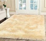 Buy Hitex Carpet Microfibre Beige Fluffy Area Rugs - 5 X 5 Feet Online ...
