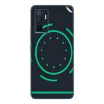 Buy GADGETSWRAP Printed Vinyl Skin Sticker for Vivo Y75 - Simple Circle ...