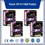 Buy JUMBO EXTRA SURE MAXI CARE 320MM (XXXL) SANITARY NAPKINS 4 PACK OF 160 PADS Online at Best ...