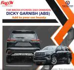 Buy FALCON CAR DICKEY GARNISH CHROME FOR INNOVA HYCROSS 2023 ONWARDS ...