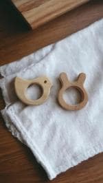 Buy Neemtoys Handmade Neem Wood Teethers for Babies of Age 0 to 3 Years ...
