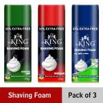Buy VETONI SHAVING FOAM REGULAR, SENSITIVE, ICY COOL FOR MEN (combo of 3)400ml each |1200ml ...