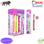 Buy MAXI ABC Baby Toothbrush and Tongue Cleaner-Oral Hygiene Kit (Pack ...