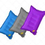 Buy Duckback Polyster Dual Color Air Travel Pillow Pack of 2(Purple ...