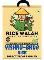 Buy Ricewalah Vishnubhog Rice | 10kg | Aromatic Rice | Unpolished Rice ...